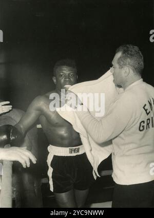 American professional boxer Emile Griffith, Italy 1960s Stock Photo - Alamy