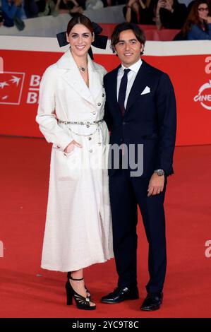 Miriam Leone mit Ehemann Paolo Carullo bei der Premiere der Rai TV ...