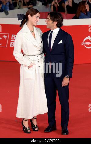 Miriam Leone mit Ehemann Paolo Carullo bei der Premiere der Rai TV ...