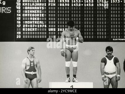 Soviet professional weightlifter David Rigert, Russia 1970s Stock Photo ...