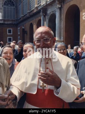 High catholic priest, Vatican City 1980s Stock Photo - Alamy
