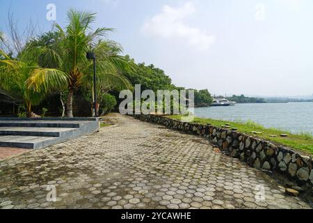 Pantai Duta Wisata Beach, Lampung, Sumatera, Indonesia Stock Photo - Alamy