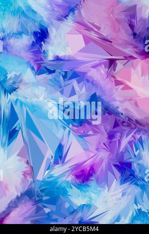 Crystal Futuristic Abstract Background with Shards Pattern Stock Photo ...