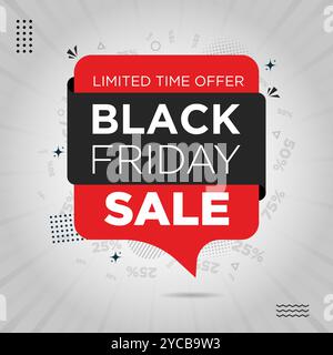 Black Friday Sale Banner Design Template Stock Vector Image & Art - Alamy