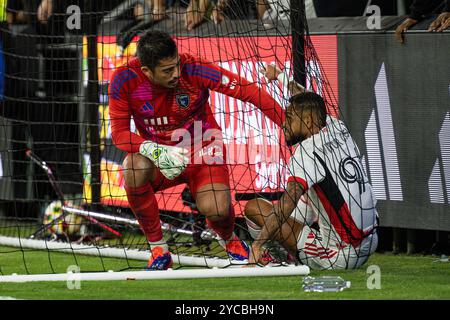 San Jose Earthquakes goalkeeper Daniel (42) reacts after the ...