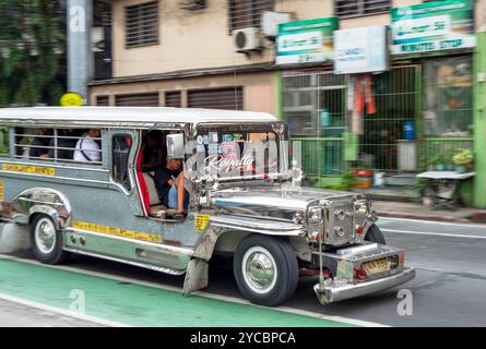 Colorful Jeepney - The Iconic Philippine Public Transport Stock Photo ...