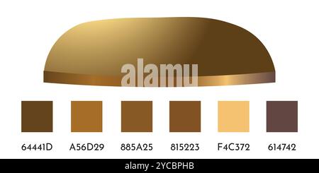 Luxury golden, brown metal gradient background with distressed cracked ...