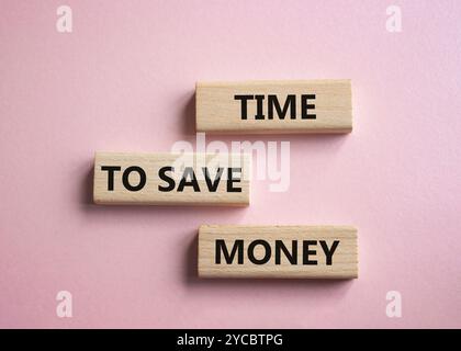 Time to make money symbol. Concept words Time to make money on wooden ...