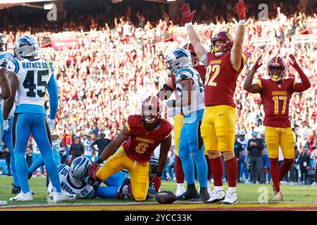 Washington Commanders tight end Ben Sinnott (82) during practice at the ...