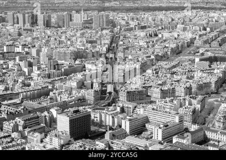 Breathtaking views from Paris Montparnasse Observatory at the top floor ...
