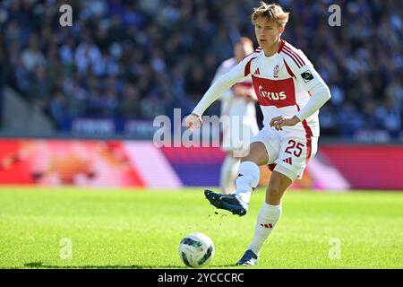 Ibe Hautekiet (25) of Standard pictured during the Jupiler Pro League ...