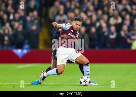 Aston Villa midfielder Morgan Rogers during the UEFA Champions League ...