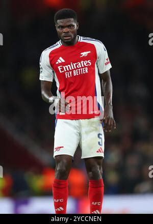 Thomas Partey of Arsenal FC during the UEFA Champions League match ...