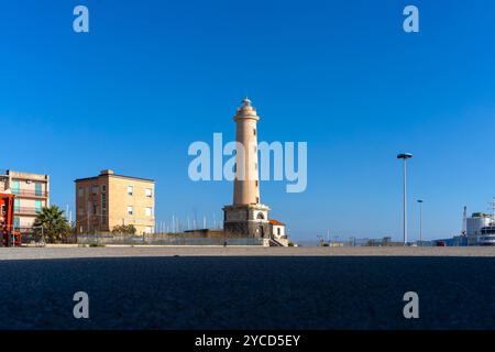 Lighthouse at the port of Licata, Sicily, Italy Stock Photo - Alamy