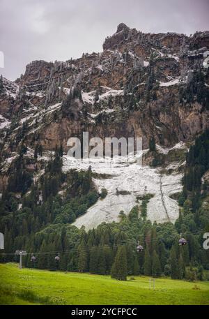 Titlis, a mountain in the Uri Alps between the cantons of Obwalden and ...