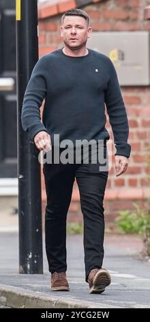 Peter Spooner, the father of murdered 16-year-old Brianna Ghey, arrives ...