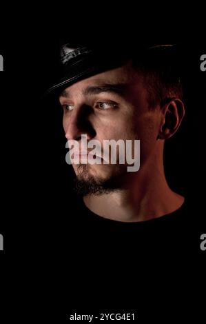 Closeup portrait of sad dissatisfied handsome bristle businessman in ...