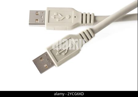 Universal serial bus connection cable and adapter Stock Photo - Alamy