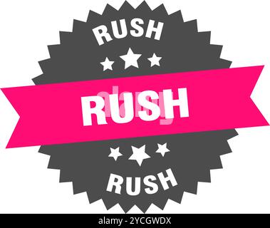 rush ribbon. rush ribbon isolated on transparent background Stock ...