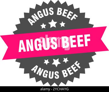 angus beef ribbon. angus beef ribbon isolated on transparent background ...