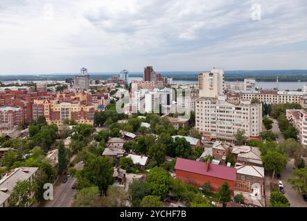 View of the Russian city of Samara in May 2012 Stock Photo - Alamy