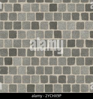 Abstract geometric floor exterior pattern with tiles and blue boards ...