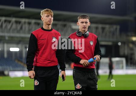 Sunderland's Tom Watson and Chris Rigg celebrate following the Sky Bet ...