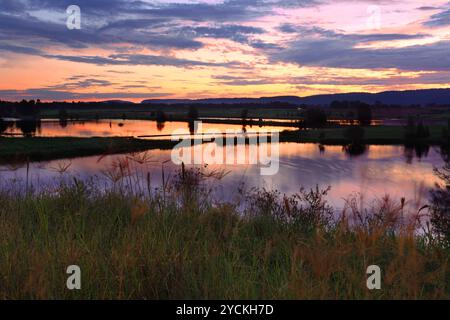 Sunset Penrith Lakes Stock Photo - Alamy