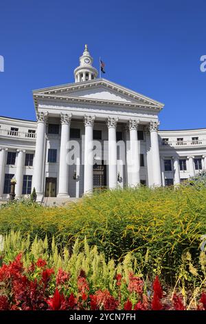 Denver city courthouse, in Civic Center park, Colorado, USA Stock Photo ...