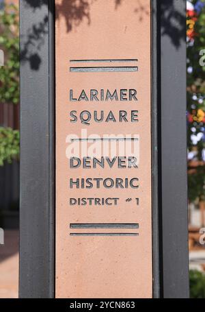 Larimer Square, the historic block, which is the iconic & creative ...
