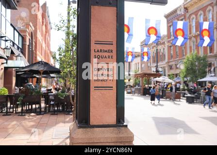 Larimer Square, the historic block, which is the iconic & creative ...