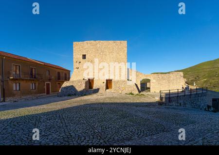 Castle of Palazzo Adriano, Palaermo, Sicily, Italy Stock Photo - Alamy
