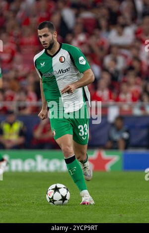 David Hancko of Feyenoord in action during the UEFA Champions League ...