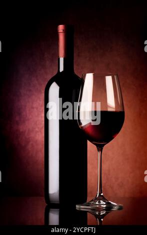 Vinous Vintage, Bottle Shape Stock Photo - Alamy