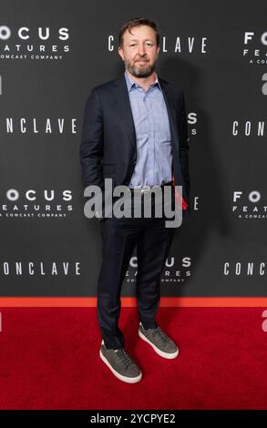 Producer Milan Popelka attends the premiere of "Conclave" at AMC ...