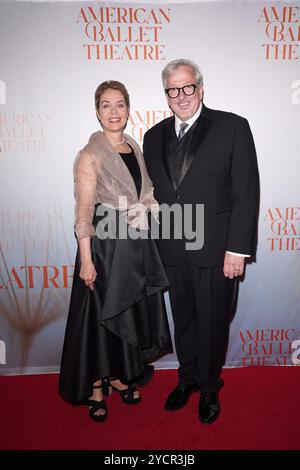 (L-R) Barry Hughson and Susan Jaffe at the American Ballet Theatre's ...