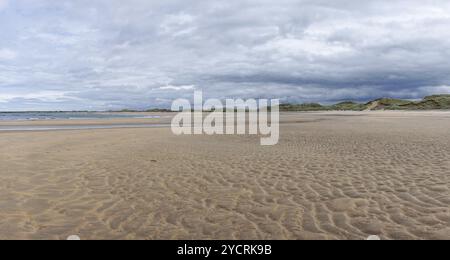 Irish Landscape image of dunes, beach and coast at Murlough Beach ...