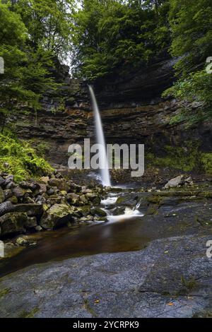 Hardraw Falls, Yorkshire Dales NP Stock Photo - Alamy