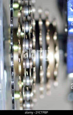Variable gears on a bicycle Stock Photo - Alamy