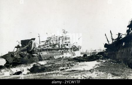 Port Near Derna, Libya, 1942 Stock Photo - Alamy