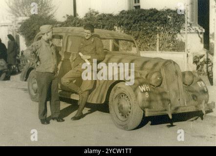 MERCEDES WW2 Vintage World War II Nazi Germany Mercedes Poster Press ...
