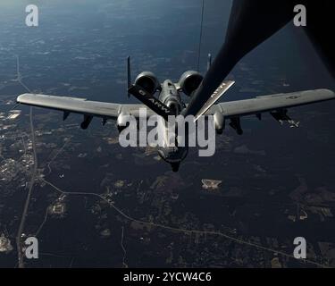 An A-10C Thunderbolt II assigned to the 23rd Wing, Moody Air Force Base ...
