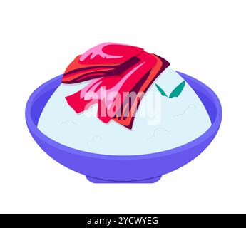 No rice diet flat design long shadow glyph icon. No carbs dish label ...