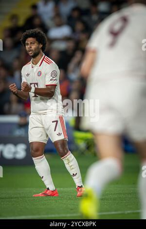 Serge Gnabry (7, FC Bayern Munich). LEIPZIG, GERMANY - JANUARY 17 ...