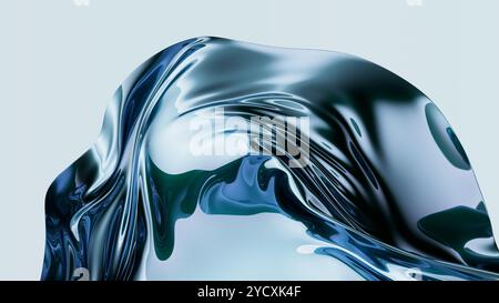 Abstract blue illustration - perfect for backgrounds and wallpapers ...