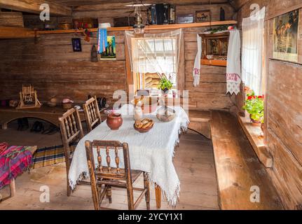 interior of an old traditional rural house Stock Photo - Alamy