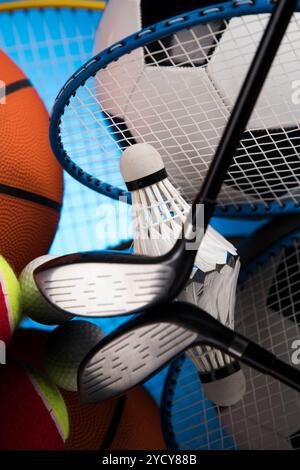 Sports balls, a lot of balls and stuff Stock Photo - Alamy