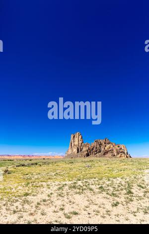 Navajo church rock Navajo church rock.; Navajo church rock Stock Photo ...