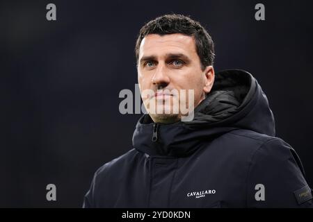 AZ Alkmaar manager Maarten Martens before UEFA Europa League round of ...