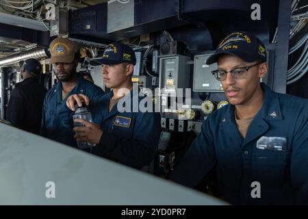 ATLANTIC OCEAN (OCT. 23, 2024) Sailors aboard the worldÕs largest ...